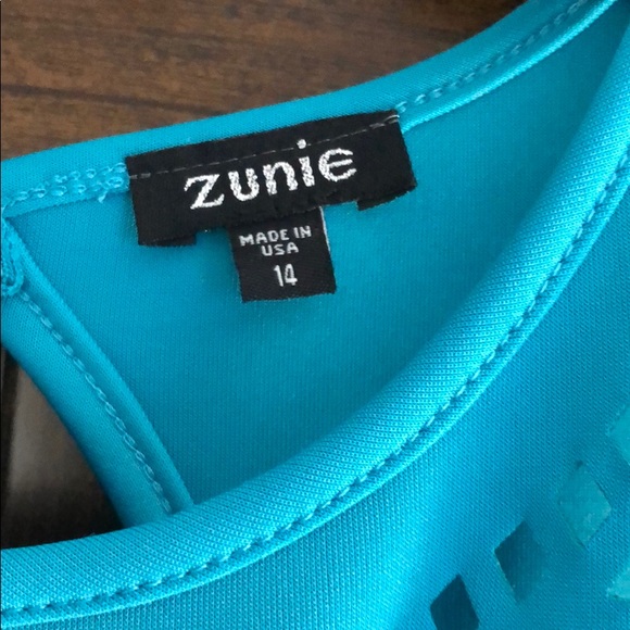 Zunie | Dresses | Zuni Girls Dress Turquoise Size 4 | Poshmark
